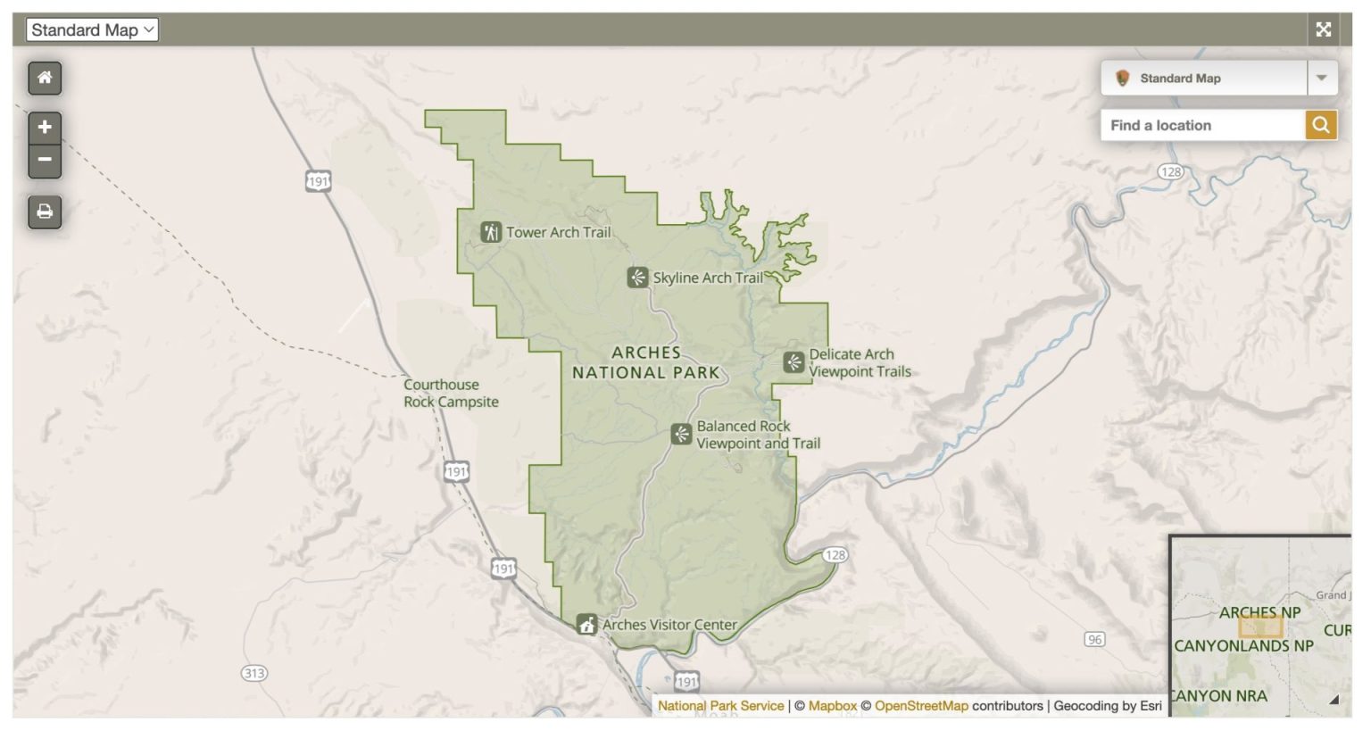 Visiting Utah Arches National Park - Seven Slopes - % National Parks
